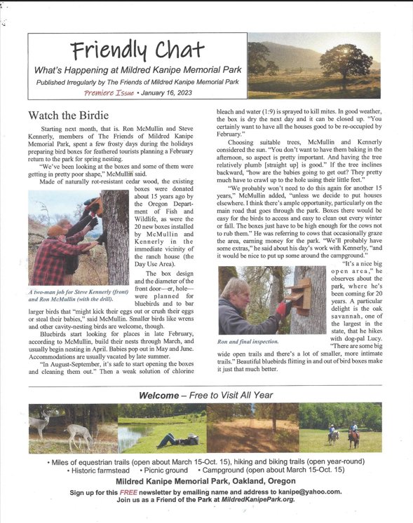 Friends of Mildred Kanipe Memorial Park